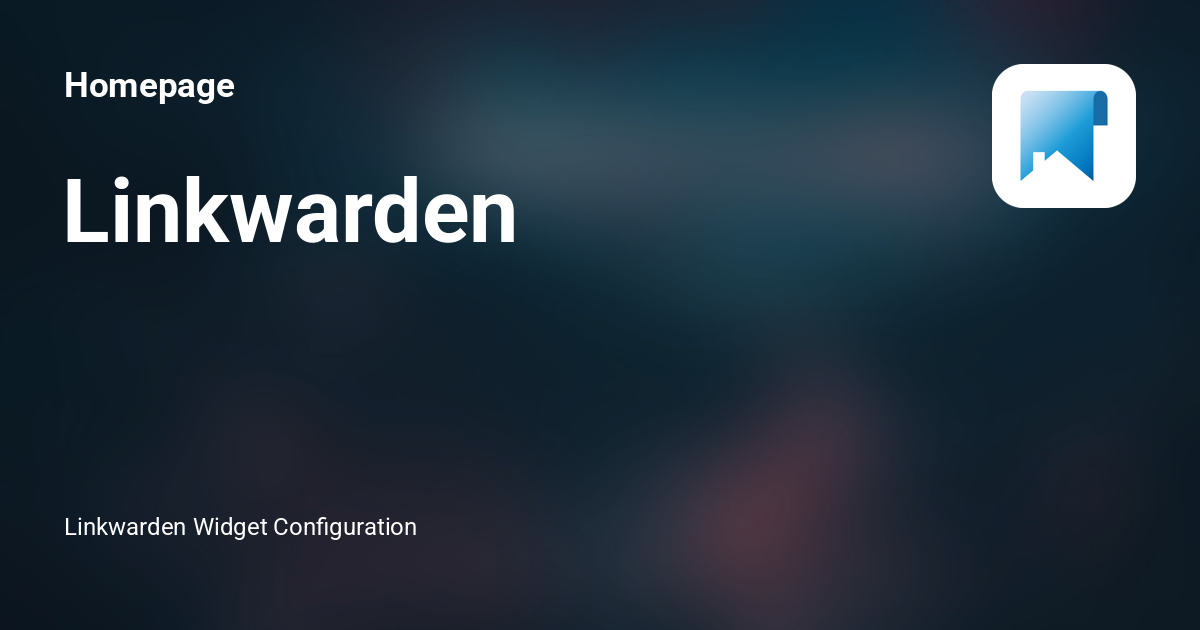 Linkwarden - Homepage