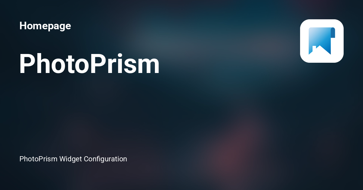 PhotoPrism - Homepage